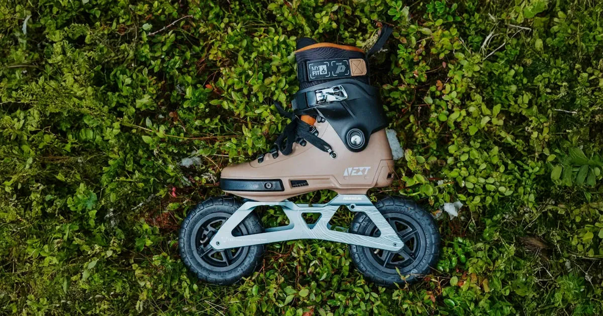 POWERSLIDE Next Edge 150 Brown | SUV & off-road inline skates – SkaMiDan