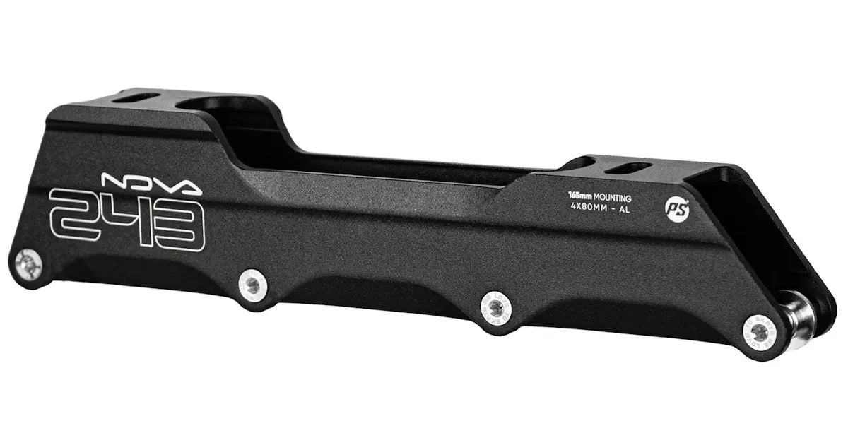 POWERSLIDE Nova Frame 4×80 | 243mm | Schwarz – SkaMiDan