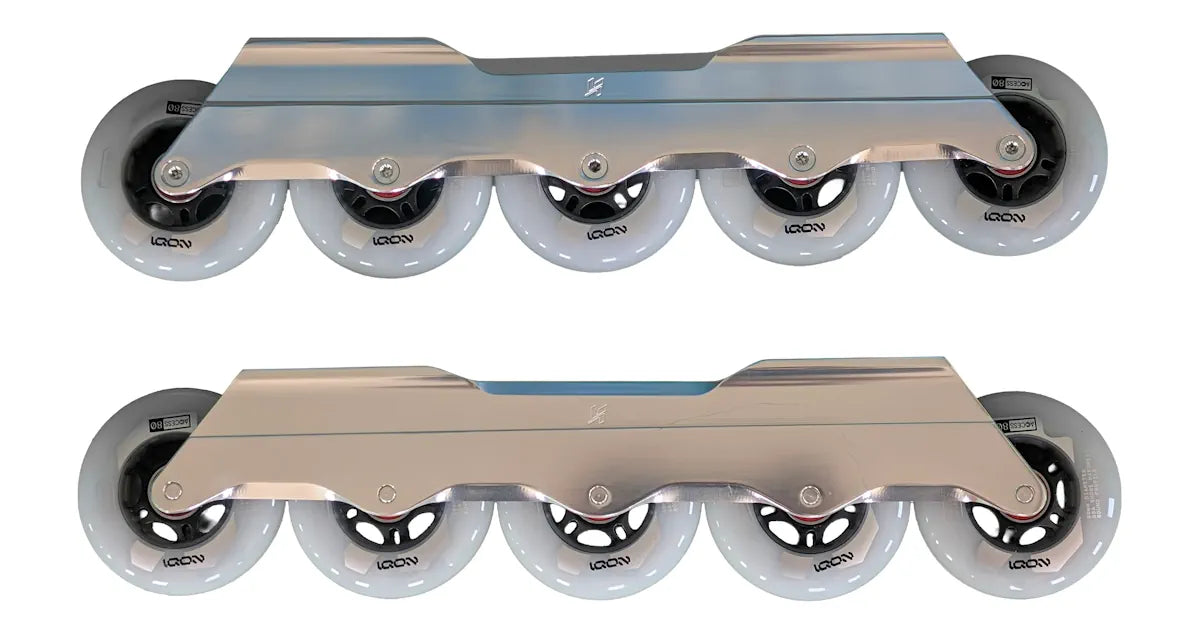 KIZER Edge NT 580 Silver Progressive Rocker Frames Komplettpaket