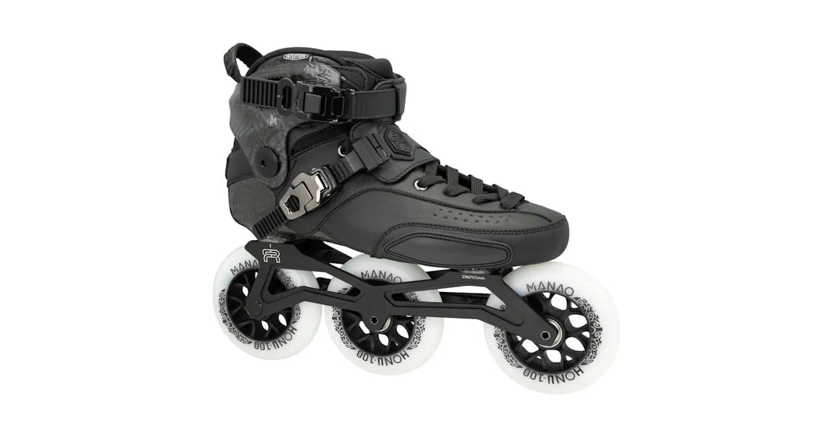 FR Skates FR SL Speed – Black 2025 Speed Slalom & Freestyle Inline Skates