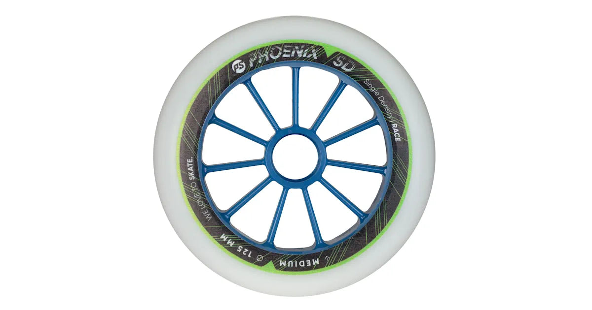 POWERSLIDE Phoenix 125mm SD Wheels – Medium & Hard – Speed Inline Wheels