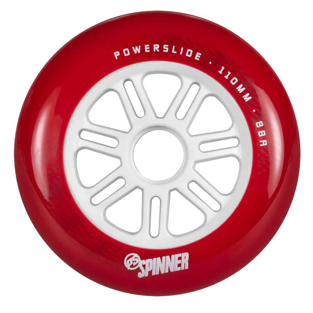 POWERSLIDE Spinner Wheels 110mm 88A Red – SkaMiDan
