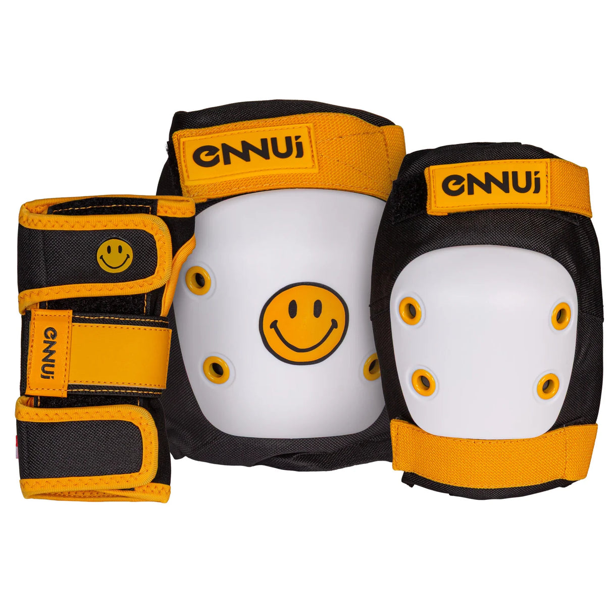 ENNUI ST Smiley Protective Set – Kids Protective Gear Set for Action Sports