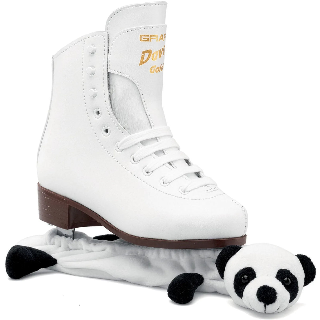 GRAF Fuzzy Skate Guards with Plush Head – Leopard & Panda — Buy now at ...