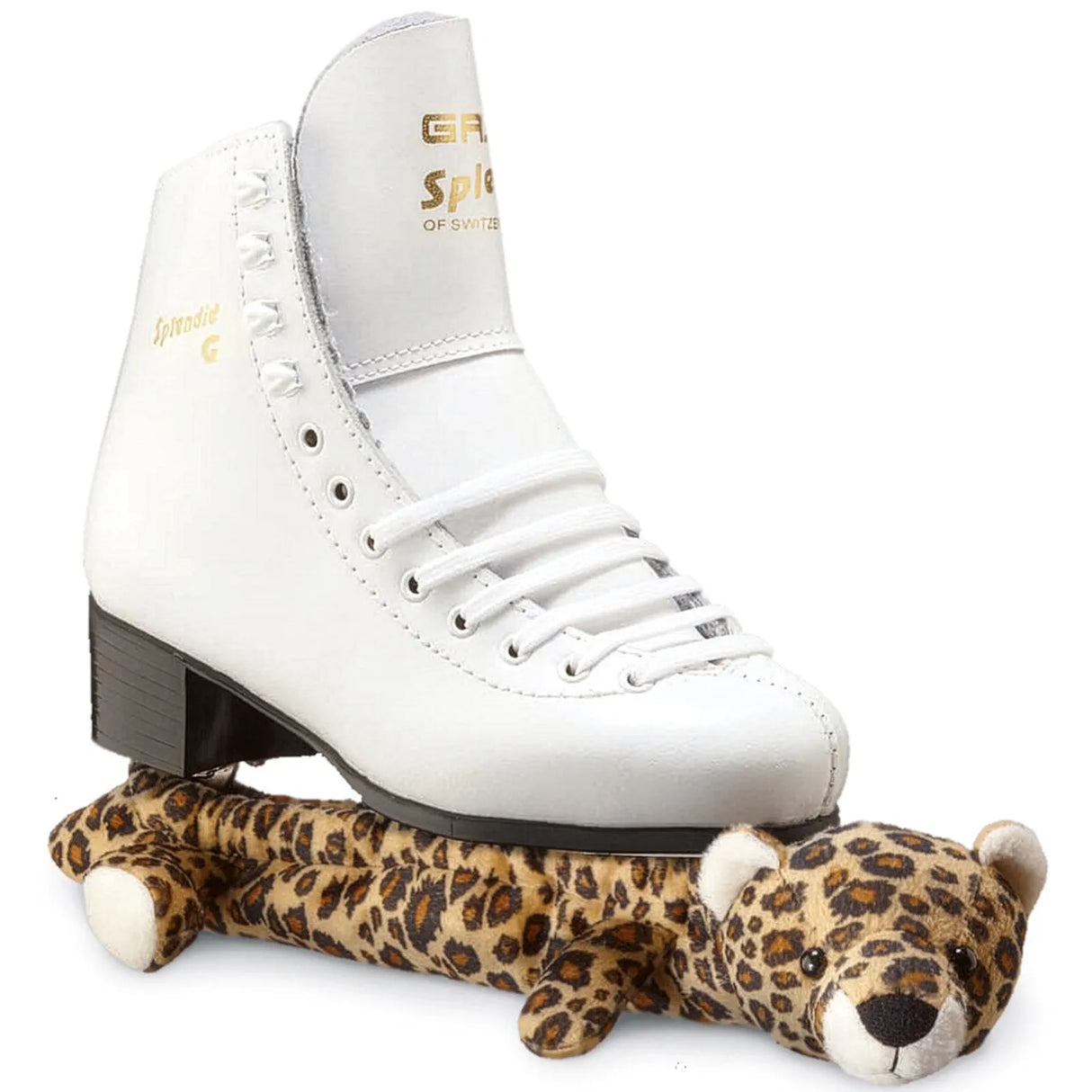 GRAF Fuzzy Skate Guards with Plush Head – Leopard & Panda — Buy now at ...