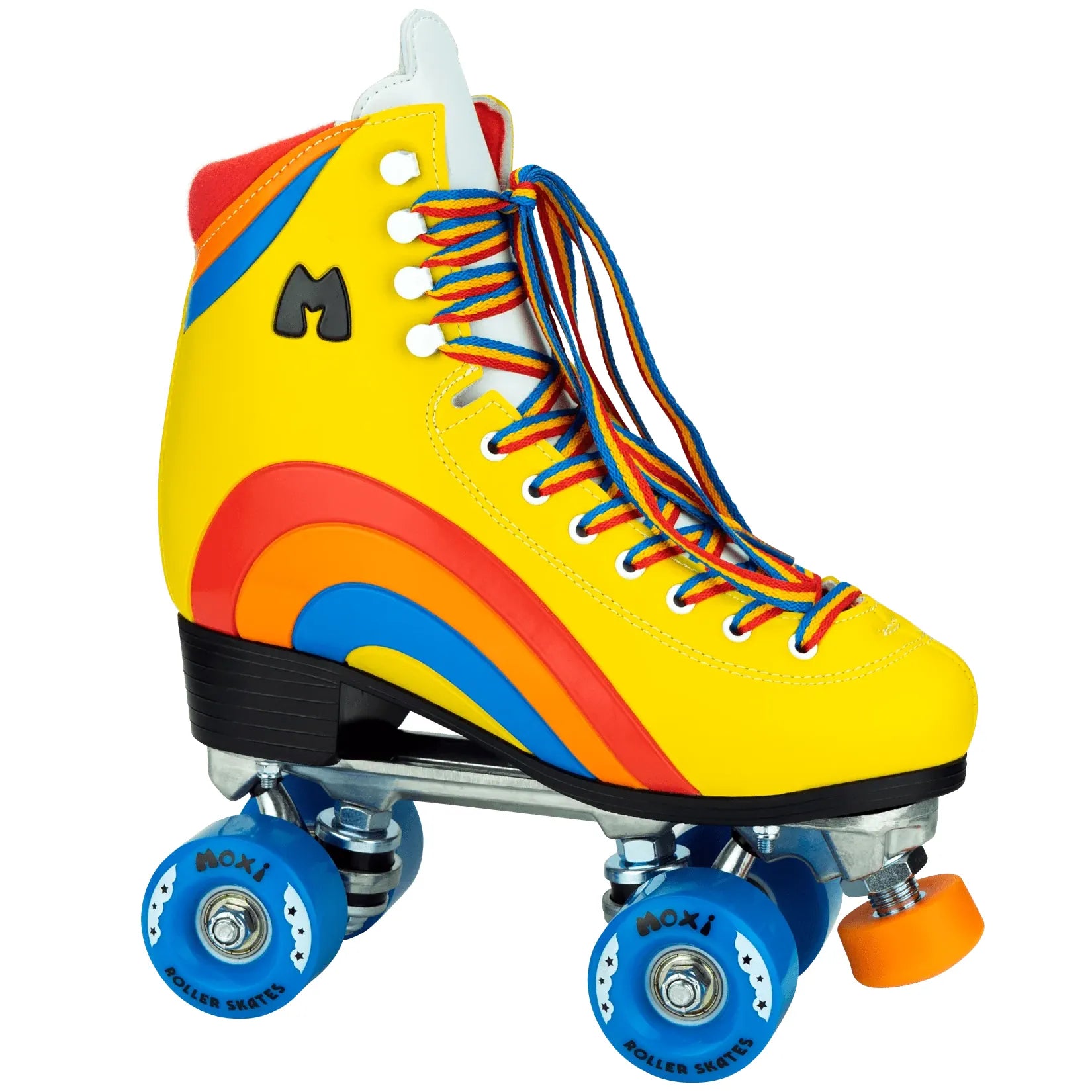 MOXI Rainbow Rider Roller Skates – Yellow | Moxi Skates – SkaMiDan
