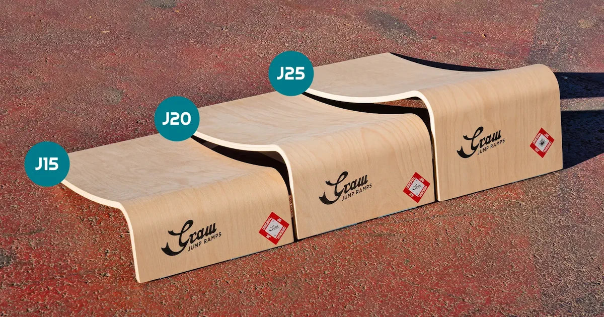 Graw Jump Ramps J Series – Junior Kicker Ramps – Buy at SkaMiDan