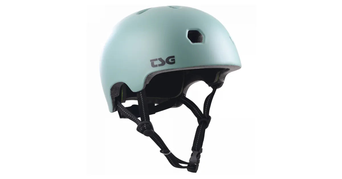 TSG Evolution Meta Solid Color Satin Oil Blue Skate Helmet – SkaMiDan